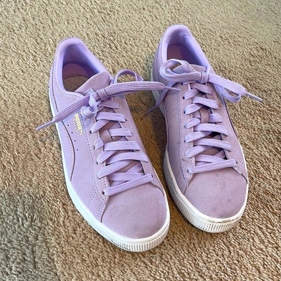 Puma | Shoes | Lavender Puma Sneakers | Poshmark